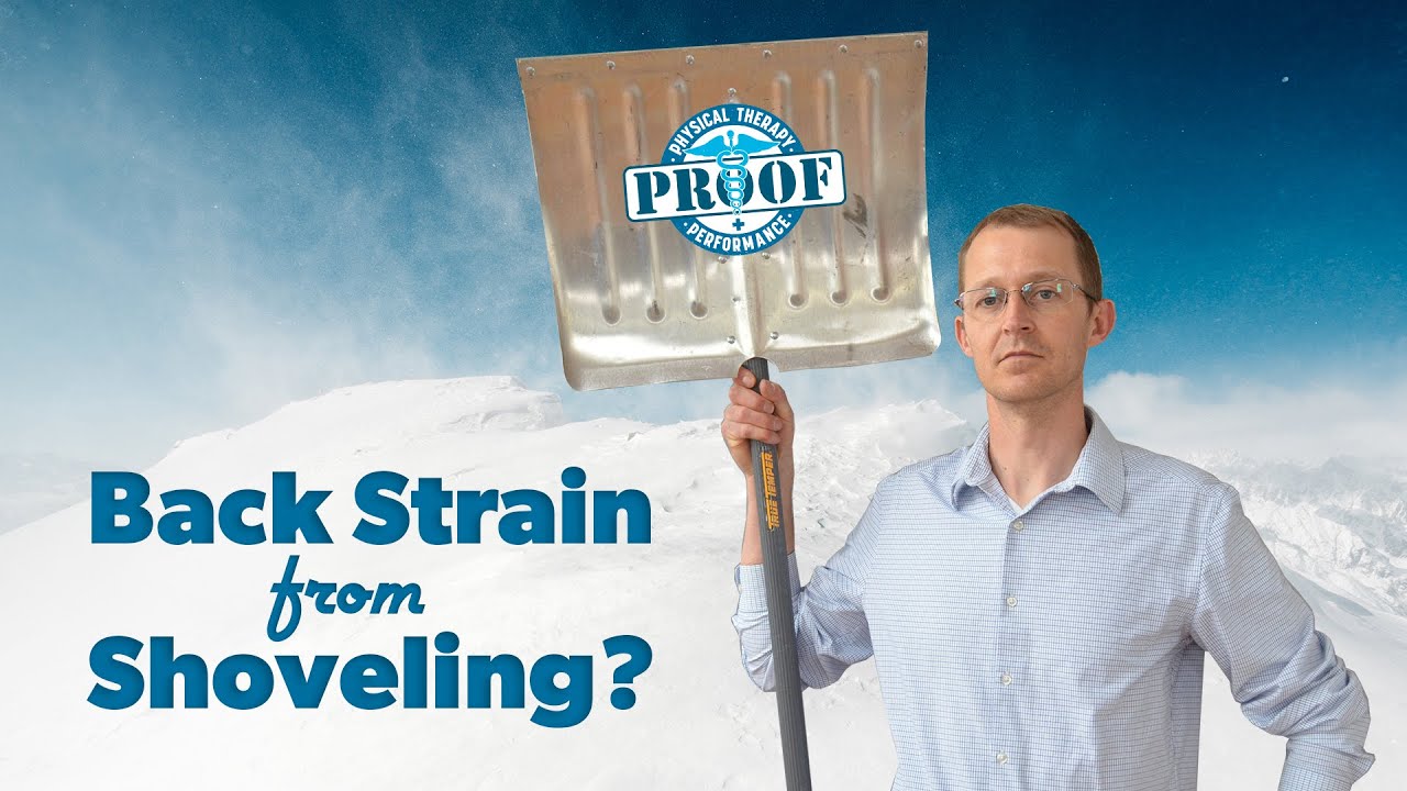 Back Pain from Snow Shoveling - 3 Minute Injury Report - YouTube