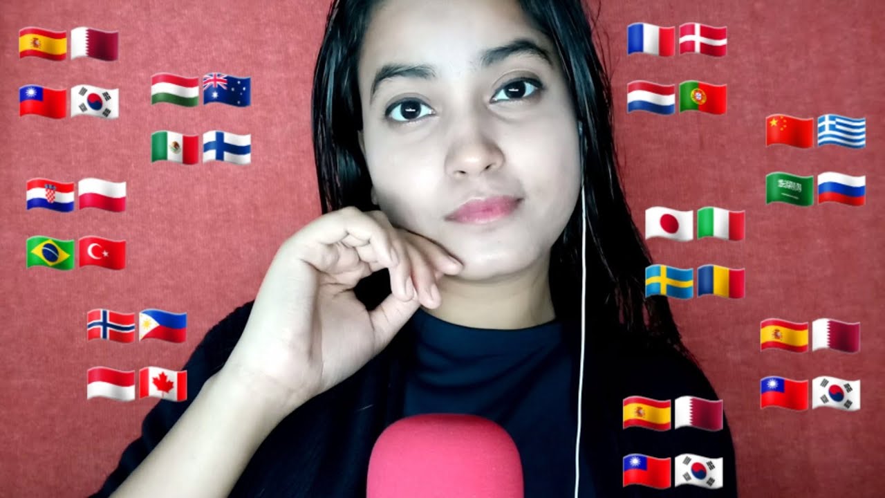 ASMR "COCONUT" in 30+ Different Languages - YouTube