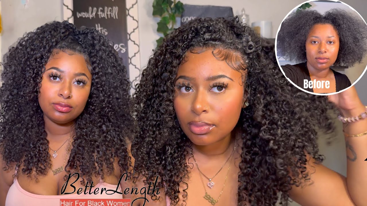Flip-Over Method |ft. BetterLength Hair Clip ins - YouTube