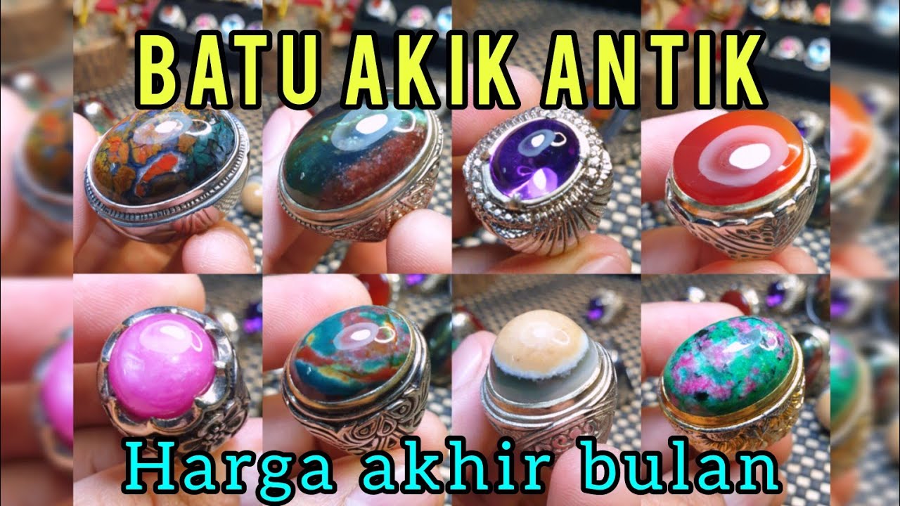 WAH BATU AKIK NYA INI SANGAT UNIK ANTIK 💎DAN HARGANYA JUGA MURAH BANGET ...