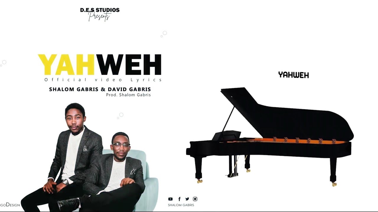 YAHWEH (Video lyrics) by Shalom Gabris & David Gabris - YouTube