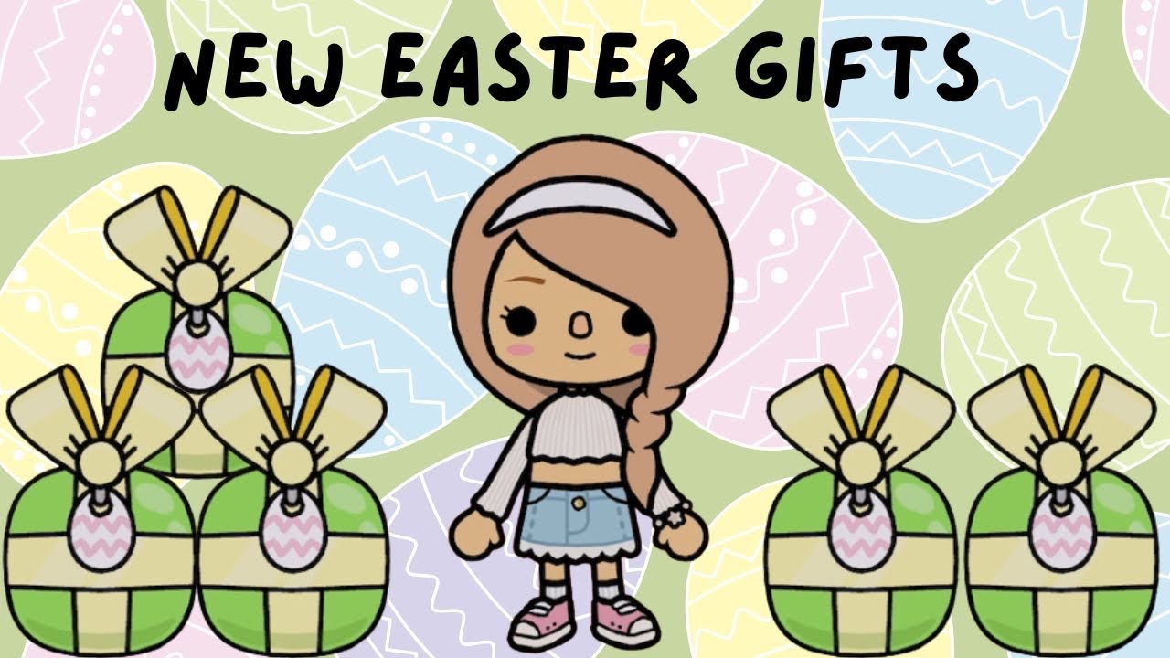 Reviewing the new Easter gifts in Toca Boca!!! - YouTube