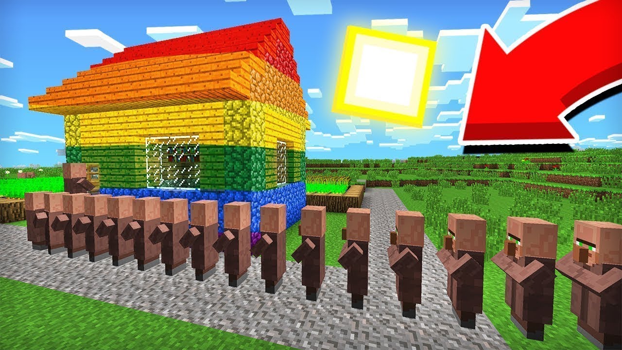 FALUSIAK VERSENYE A MINECRAFTBAN 100% KALAND! - YouTube