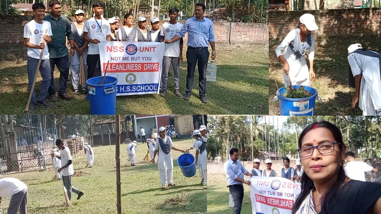 PRS,HS team adopted 🙏🏼🙋👌School adoption project by NSS unit, 🙋🙋👌🙏🏼 ...
