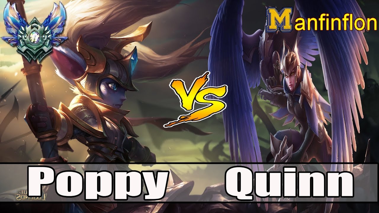 Poppy vs Quinn s8 top | Como ganarle a campeones de rango con poppy ...