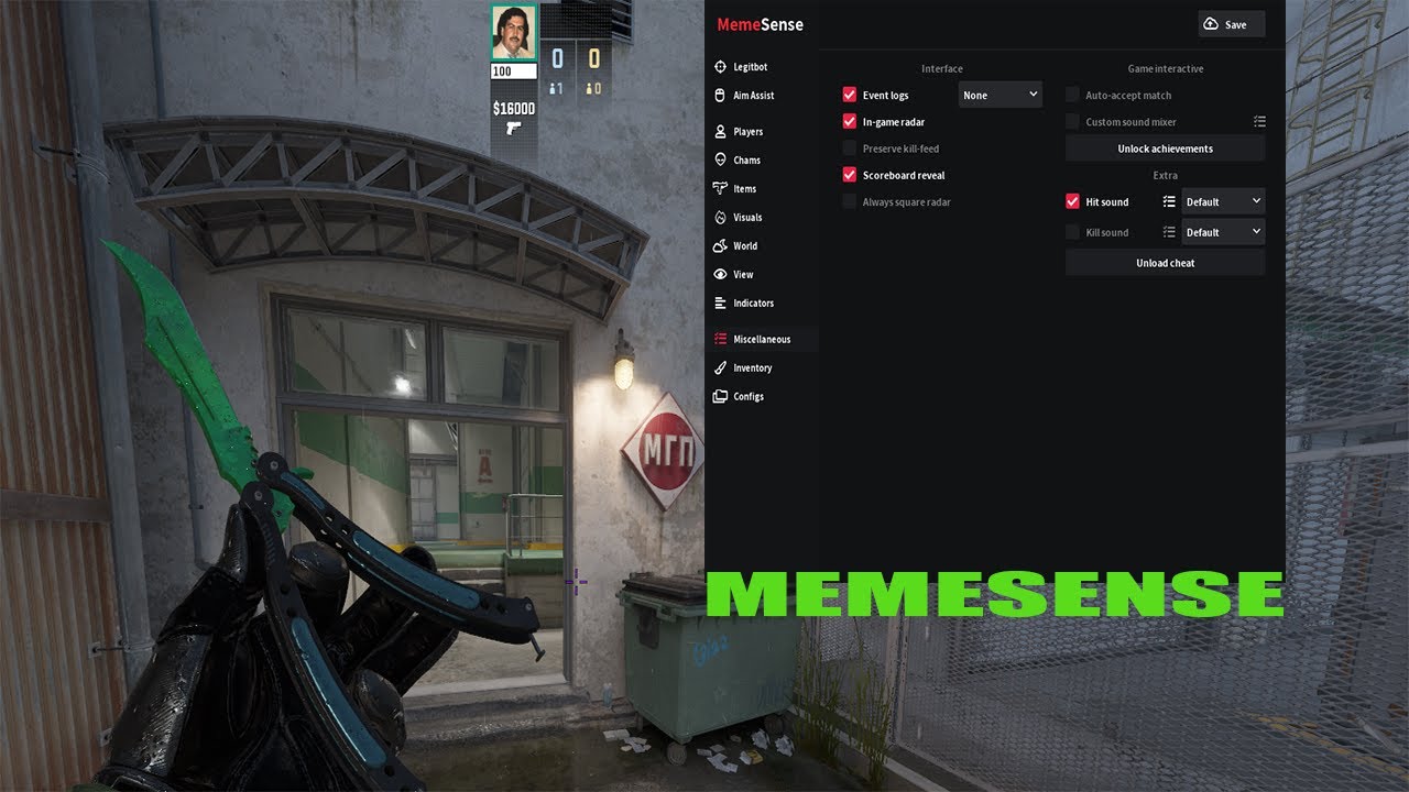 CS2 Cheat Memesense Full Game - YouTube