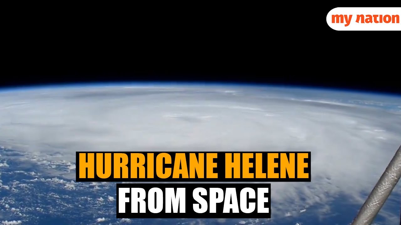 Hurricane Helene | Stunning Views from International Space Station ...