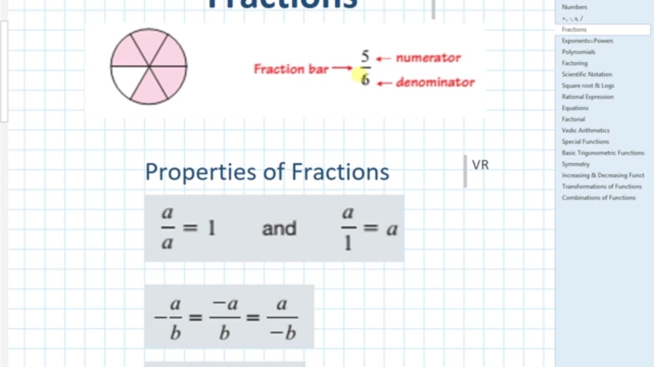 Algebra 2: Fractions - YouTube