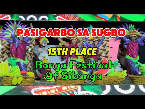 15th Place | Bonga Festival of Sibonga | Pasigarbo sa Sugbo 2024 - YouTube