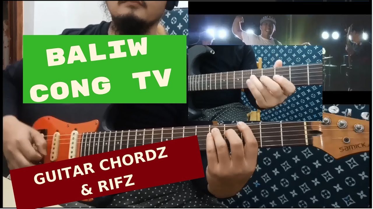 BALIW Cong Tv GUITAR COVER TUTORIAL | Coln Band - YouTube