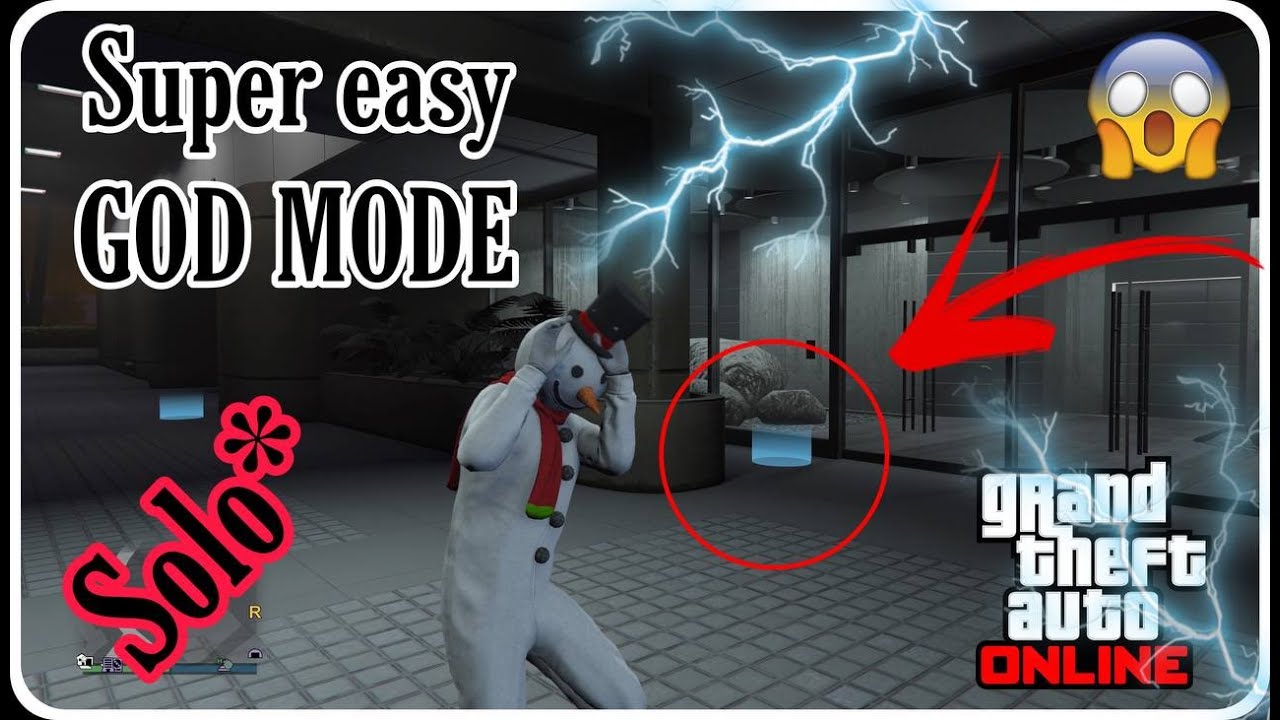 super fácil solo GOD MODE GLITCH - YouTube
