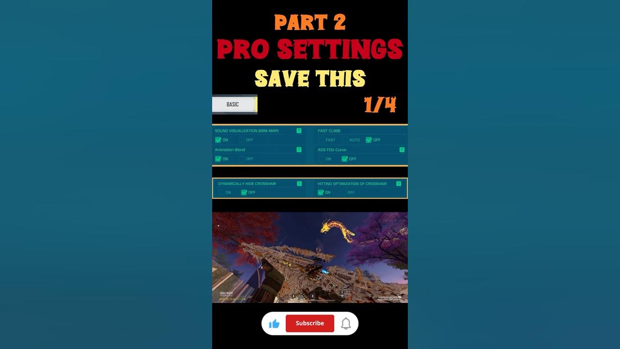 Want to Become a COD Mobile PRO? [Part 2] 🤔 This settings will ...