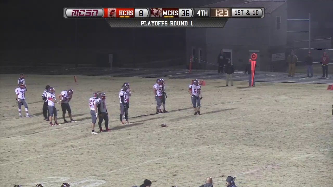McLean County Football vs. Hancock County - 11/8/19 - PLAYOFFS - YouTube