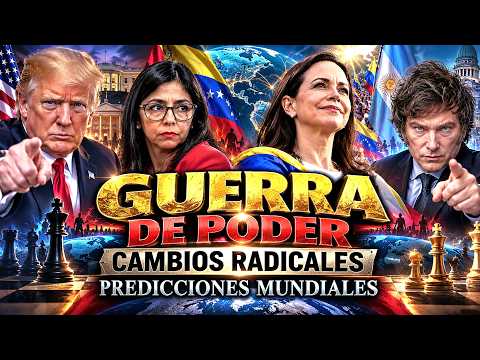 GRAN TORMENTA POLÍTICA. TRUMP, IRÁN, MARIA CORINA, MILEI, CAMBIOS RADICALES. PREDICCIONES.