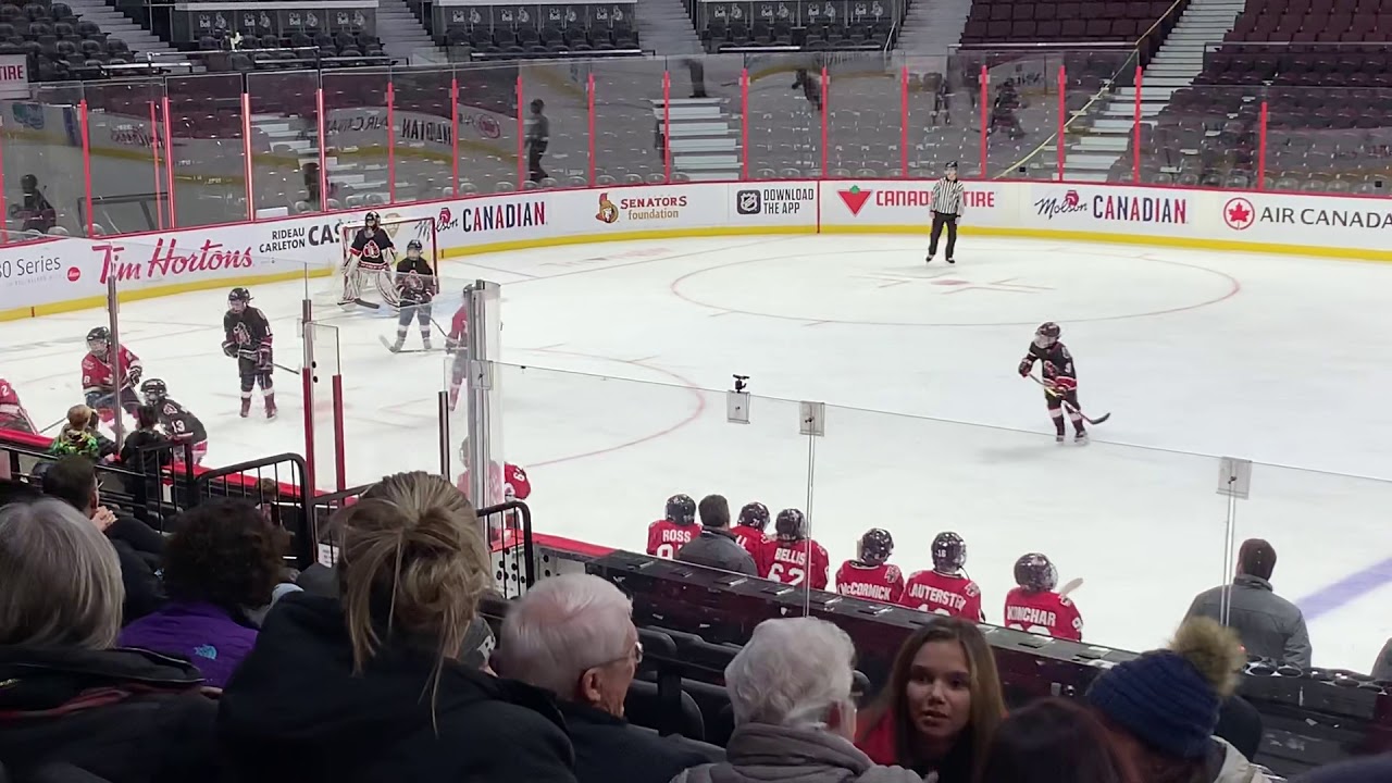 Canadian Tire Centre Game - YouTube
