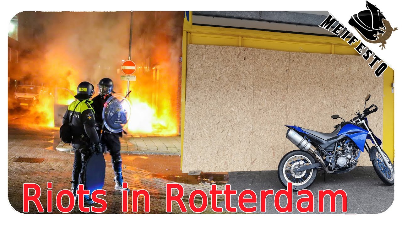 Riots in Rotterdam | Netherlands on Fire | Aftermatch - YouTube