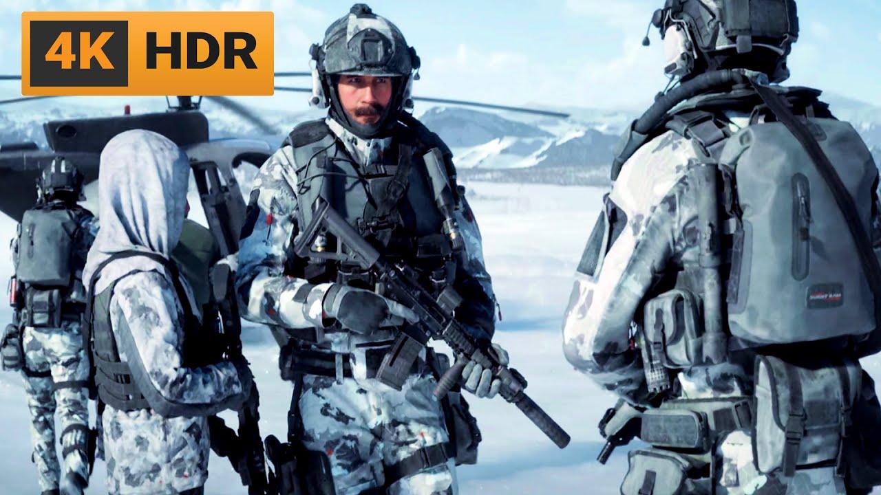 Call of Duty Modern Warfare 3｜4K HDR | Frozen Tundra - YouTube