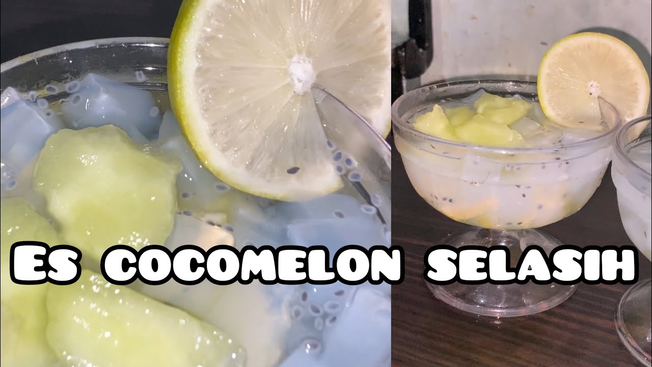 Resep Es Coco Melon Selasih yang Segar dan Simple untuk Buka Puasa ...