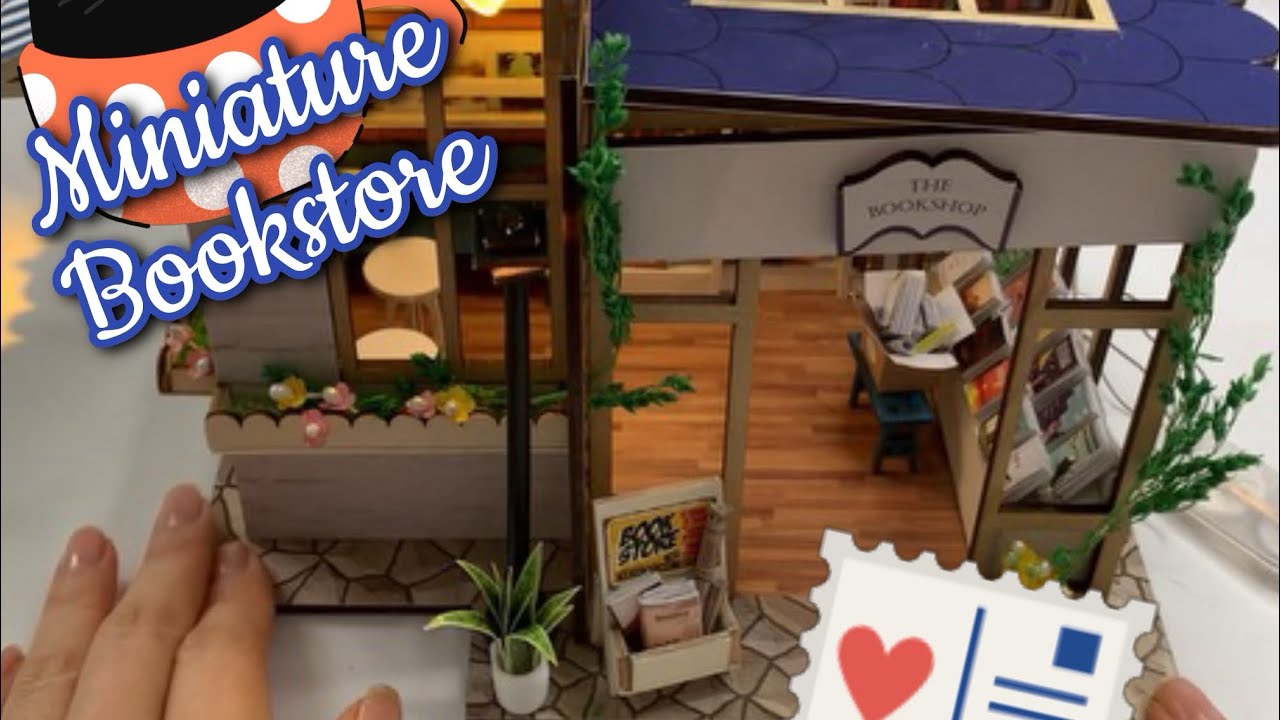 The Satisfied Time - Miniature Dollhouse Crafts - Bookstore || Mini ...