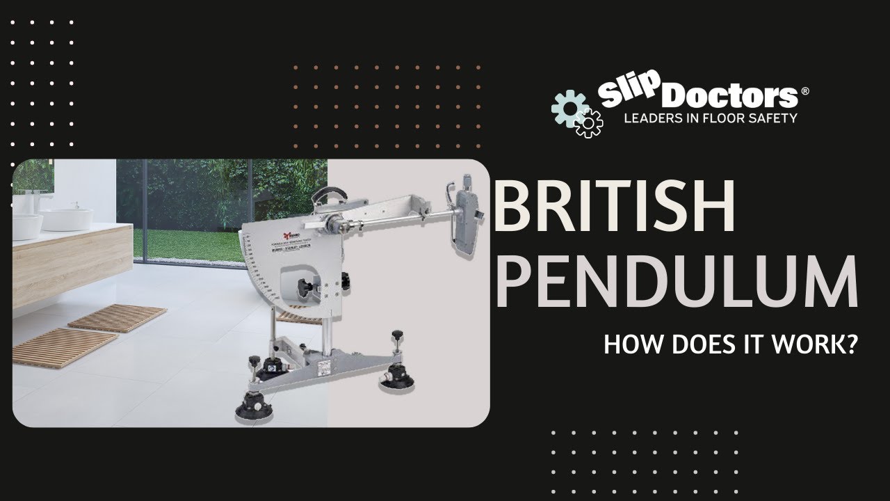 British Pendulum Slip Tester - What is it? How does it work? - YouTube