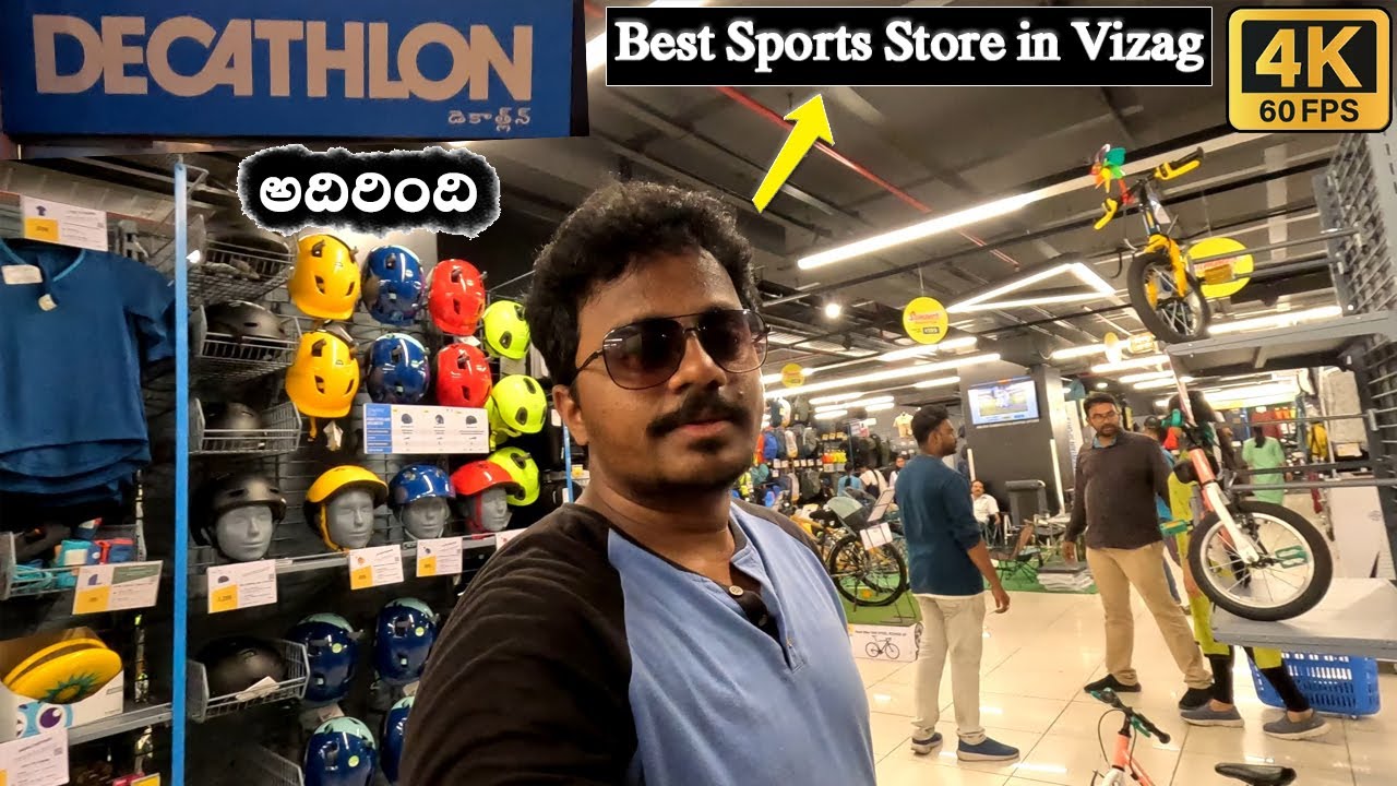 Today I am showing Best Sports Store at Vizag | DECATHLON - YouTube