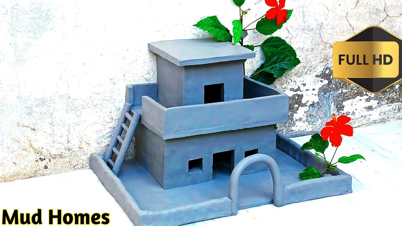 Very Easy House Design || Easy Clay House Modelling || # ...