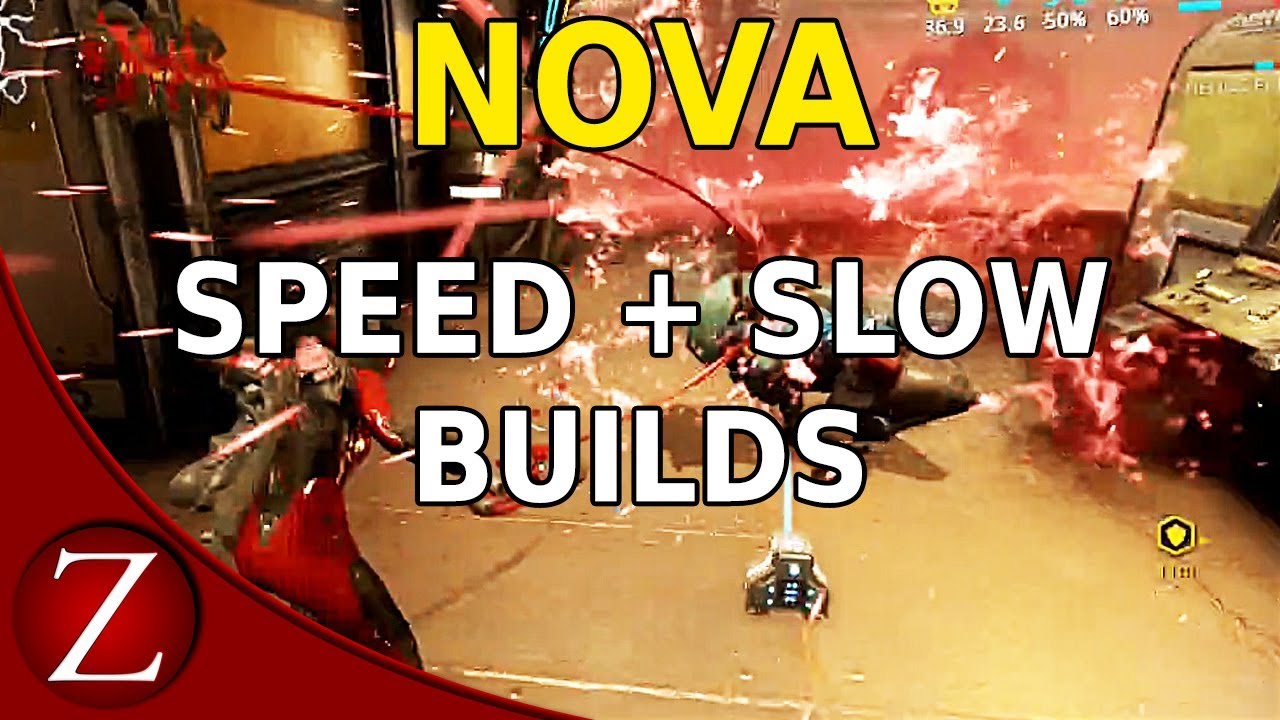 Speed and Slow Nova Builds - Warframe Plains of Eidolon Gameplay - YouTube
