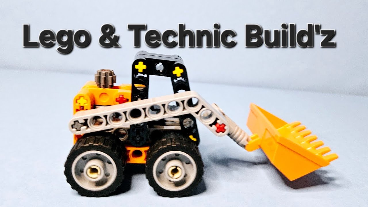 Lego Technic Polybag (30710) Skid-Steer Loader - YouTube