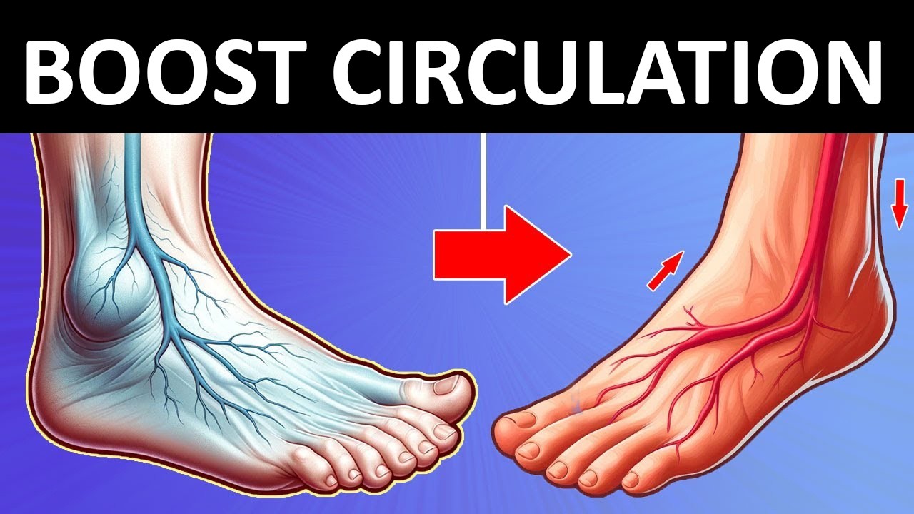 How to Increase Blood Flow and Circulation in the Legs and Feet - YouTube