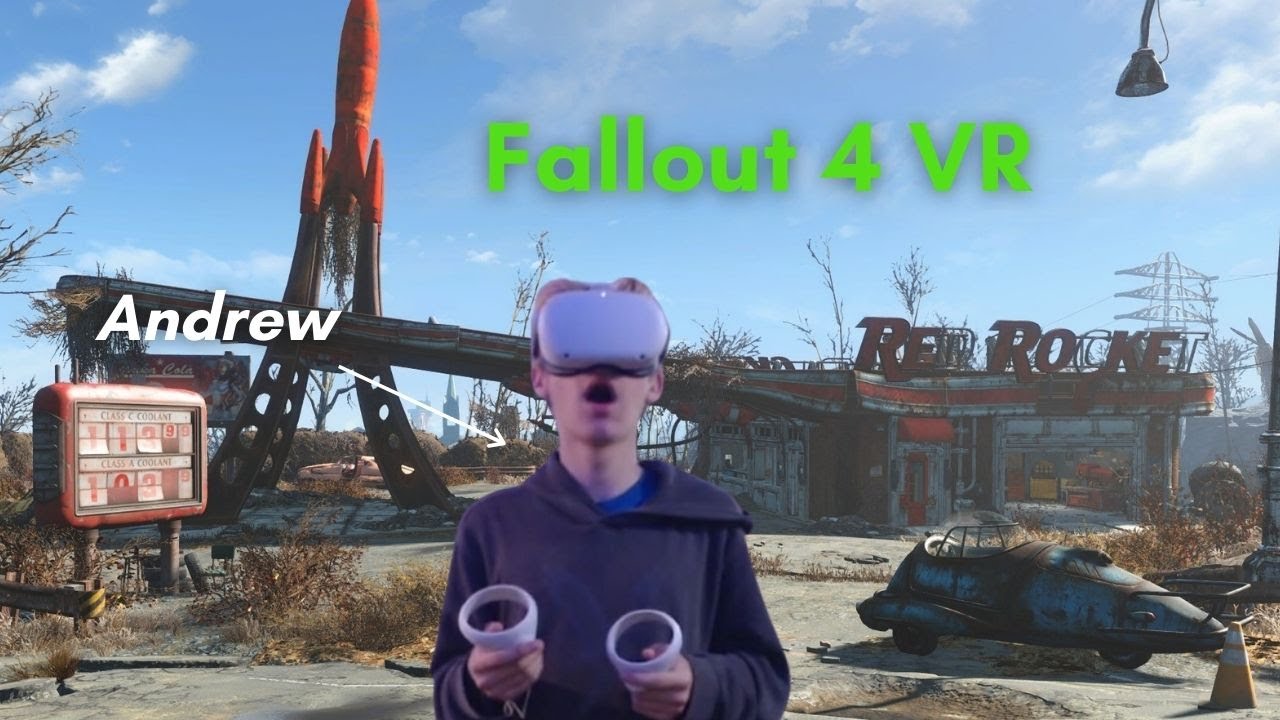 My Brother Plays Fallout 4 VR - YouTube