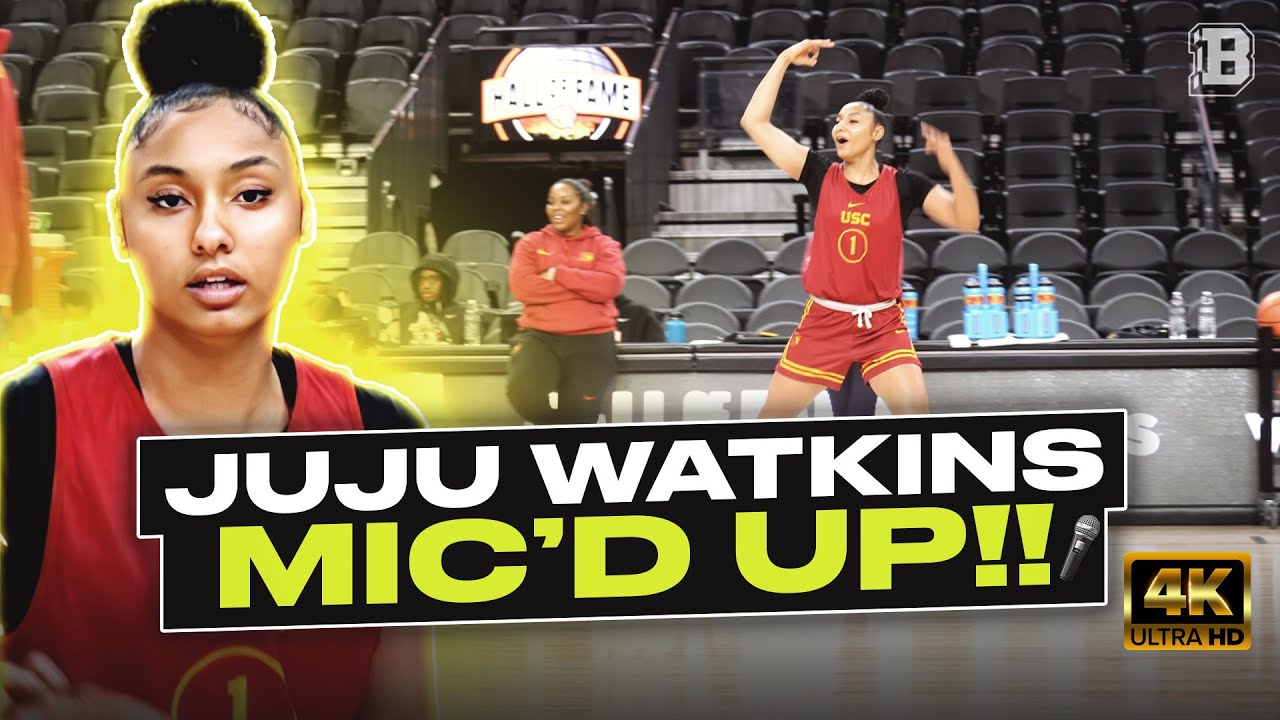 Juju Watkins: WNBA's Next No. 1 Pick 🌟 | Mic'd Up With A Generational ...