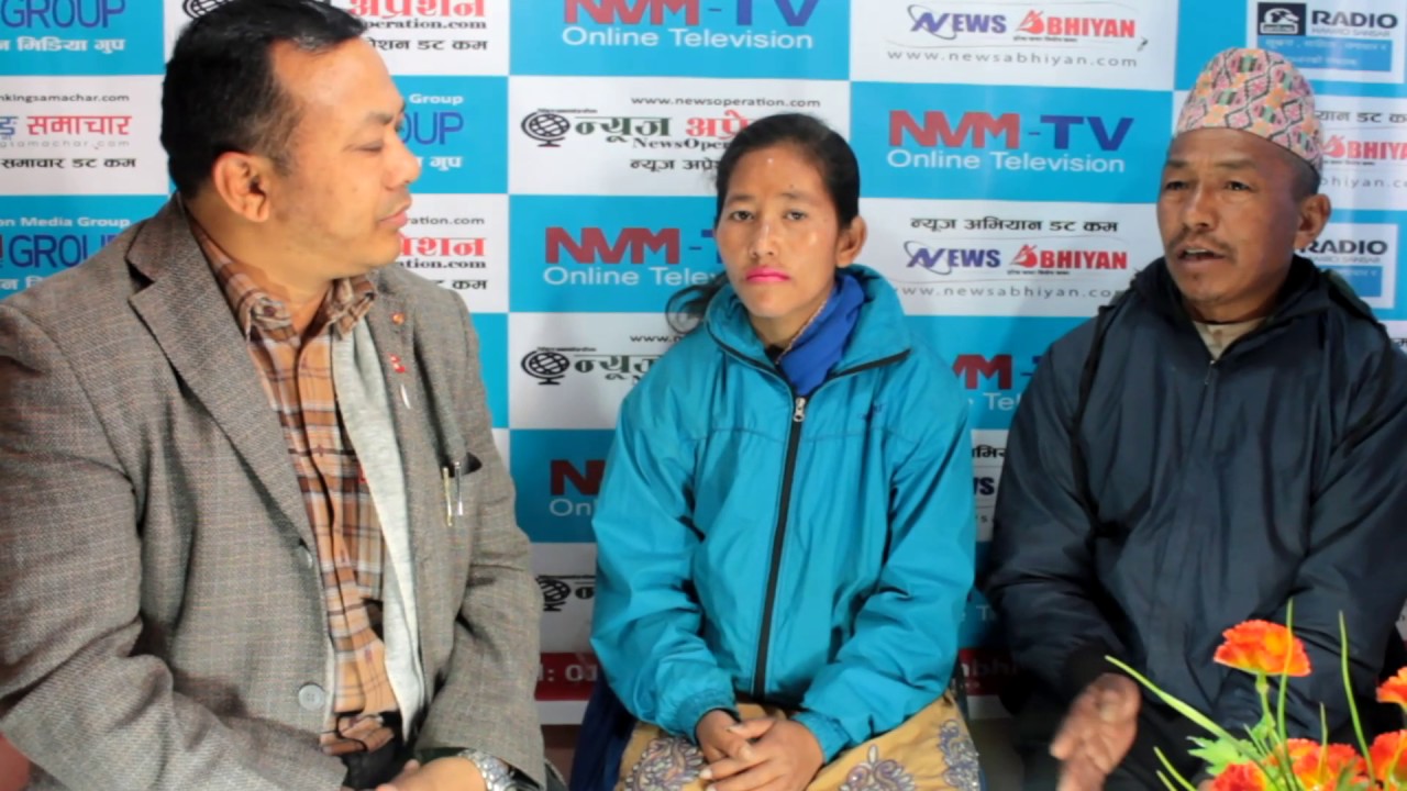 Sajha Vision Talk Show Shantoshi Subba - YouTube