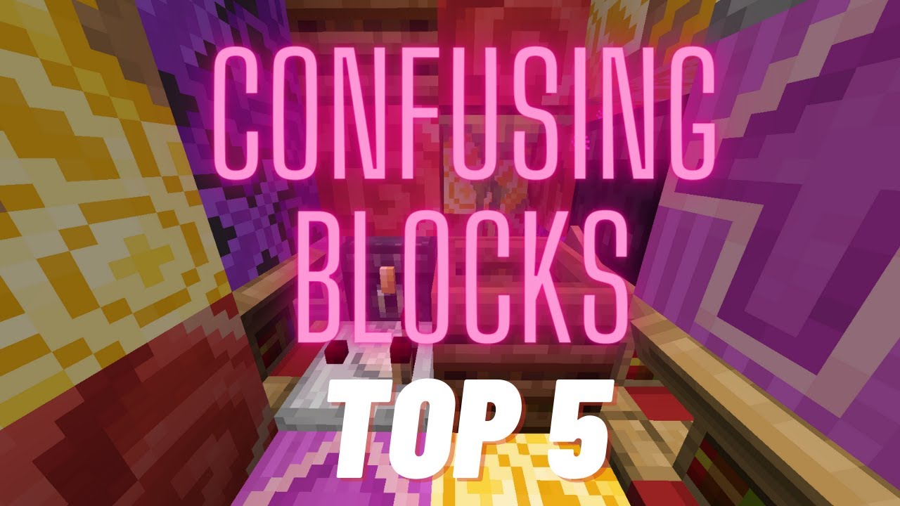 The Top 5 Most Confusing Blocks in Minecraft (In my opinion) - YouTube