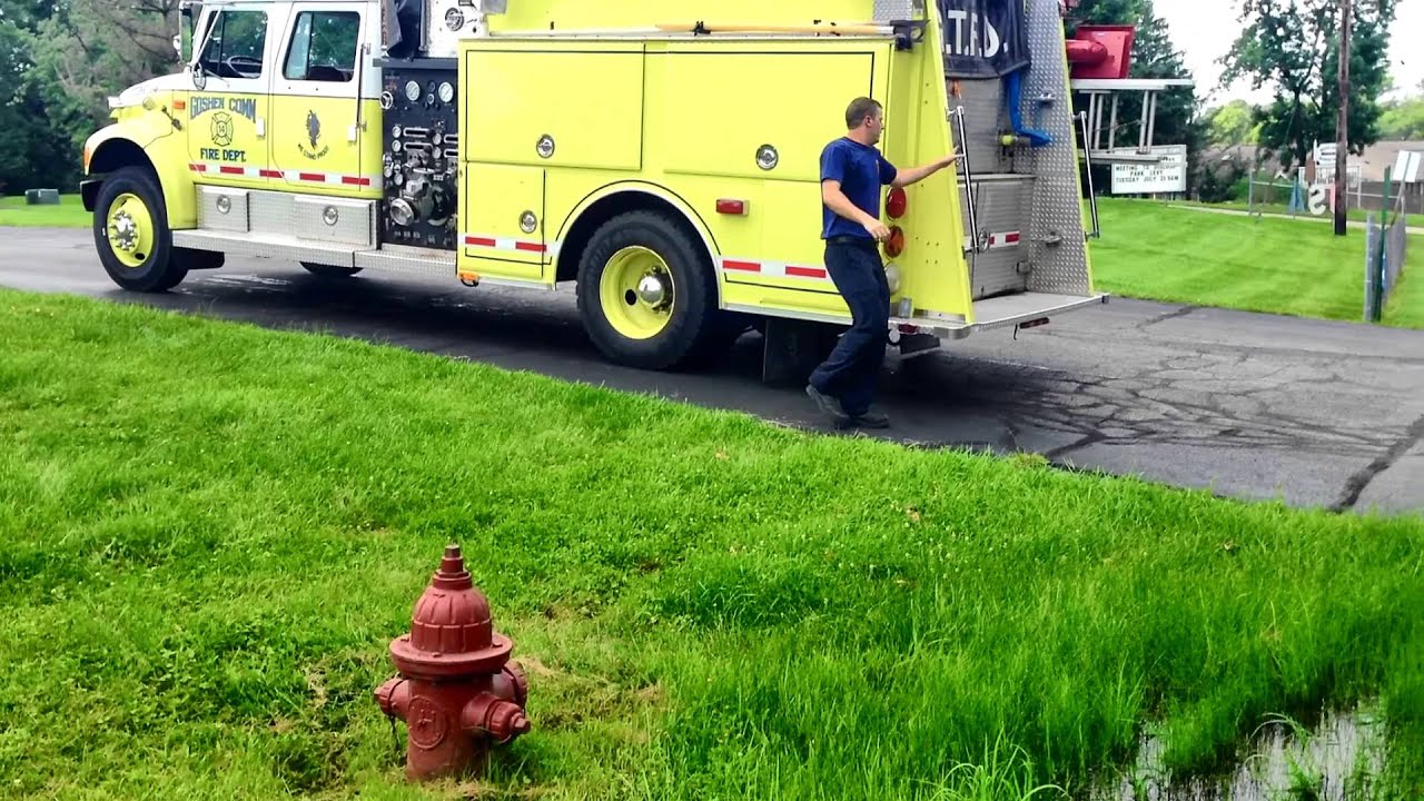Wrapping Hydrant w/webbing - YouTube