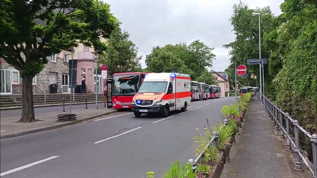 DRK RTW einsatzfahrt - YouTube