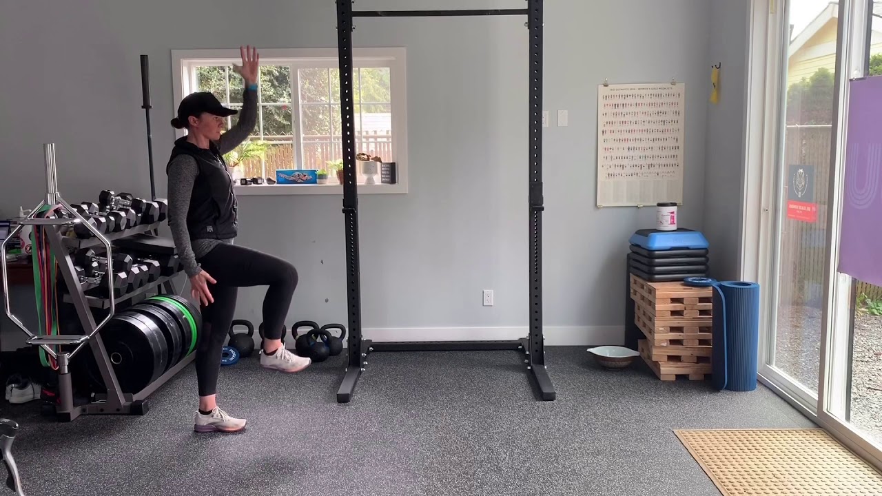 March + Overhead Reach - YouTube