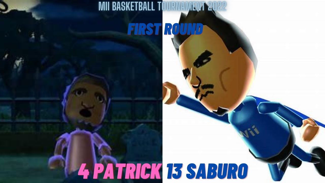 Mii Basketball Tourney 2022-First Round-4 Patrick vs. 13 Saburo - YouTube