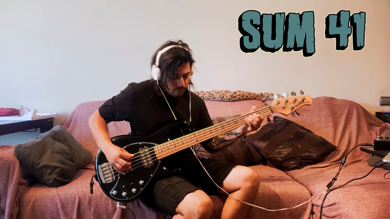 Sum 41 - Still waiting (bass cover) - YouTube