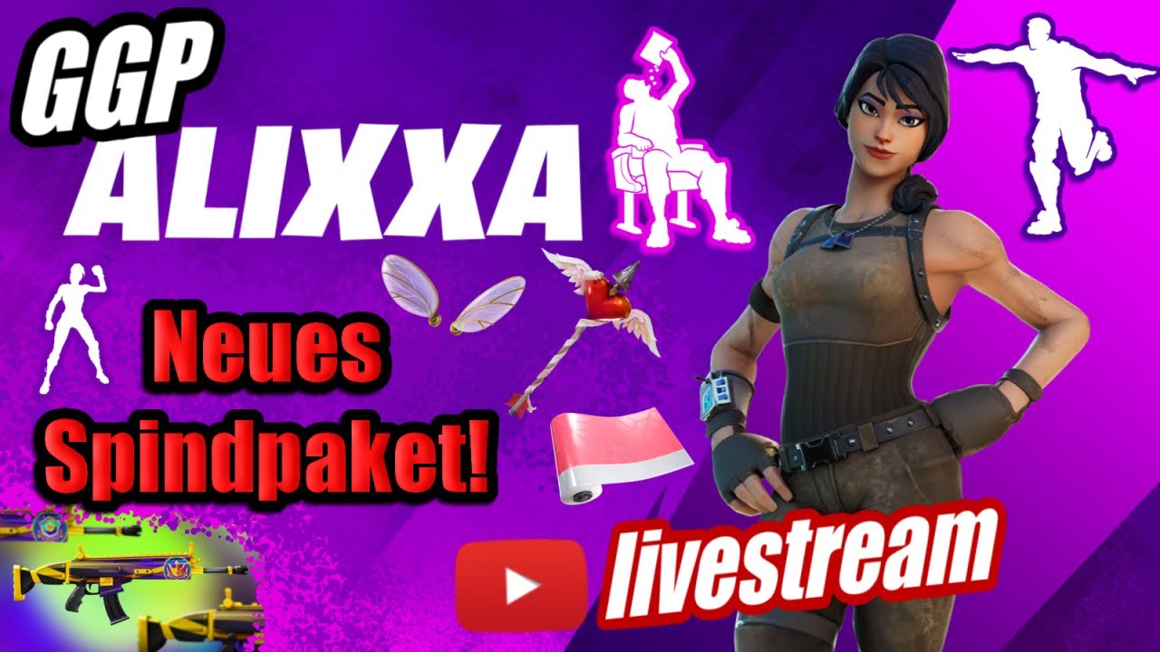 Alixxa Spindpaket! | Shortnite und NBA Voting Emote! | Arena Lackierung ...