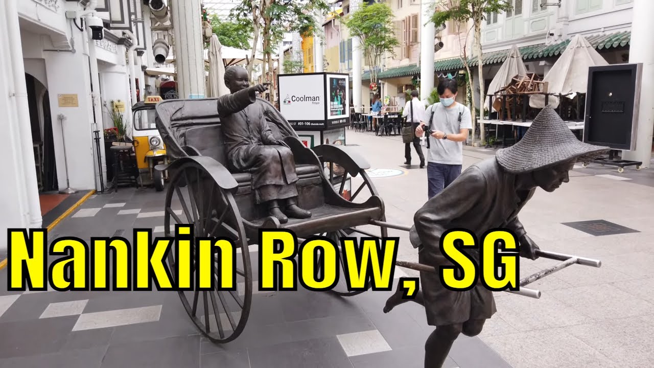 Walking Tour: Nankin Row, Chinatown SIngapore || by Stanlig Films - YouTube