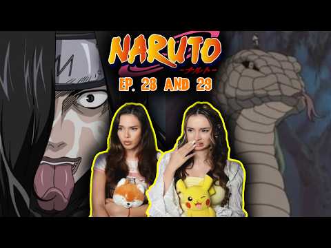 Naruto Ep. 28 and 29 REACTION | Eat or Be Eaten: Forest Panic | Naruto's Counterattack Never Give In