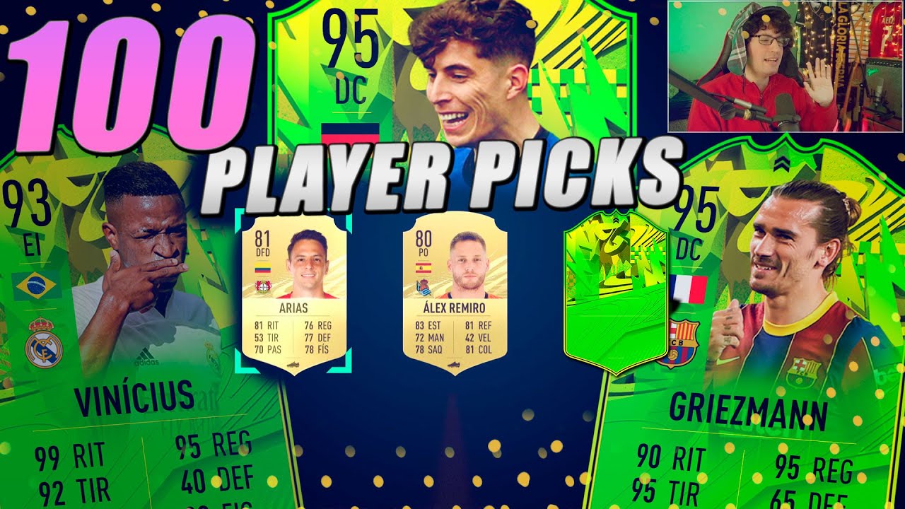 100 PLAYER PICKS!!😱😱😱 - YouTube