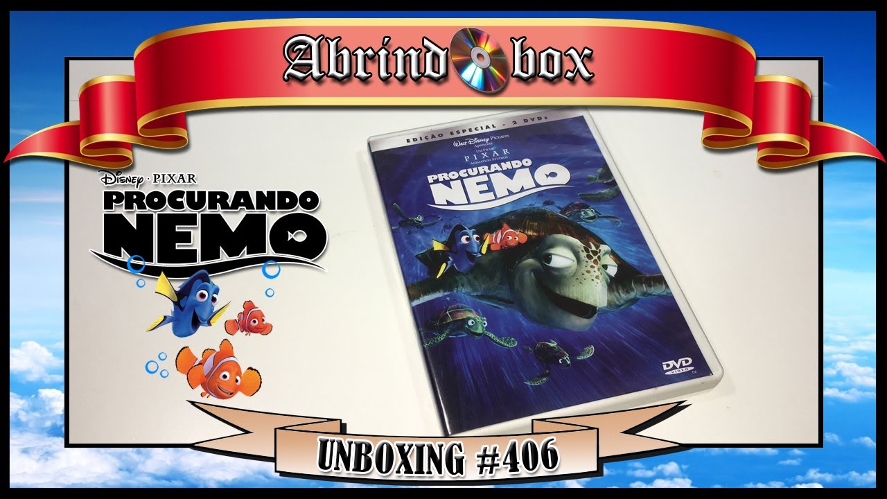Procurando Nemo - Edição Especial [DVD Unboxing] - YouTube