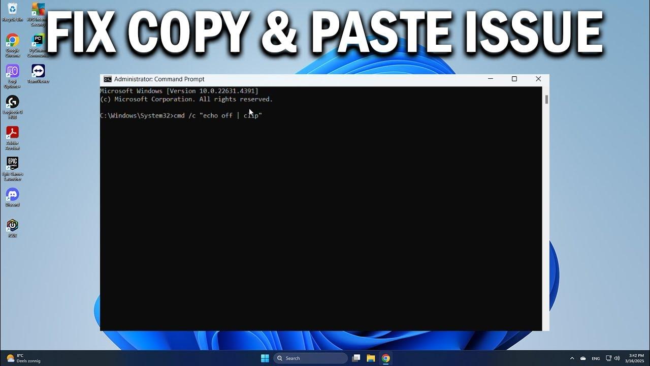 How To Fix Windows 11 Copy Paste not working (2025) - Easy Fix - YouTube