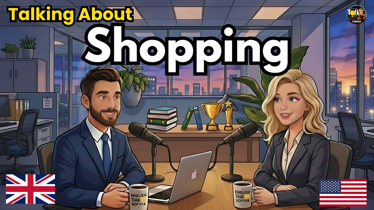 Talking About Shopping for Clothes in English | English Conversation ...