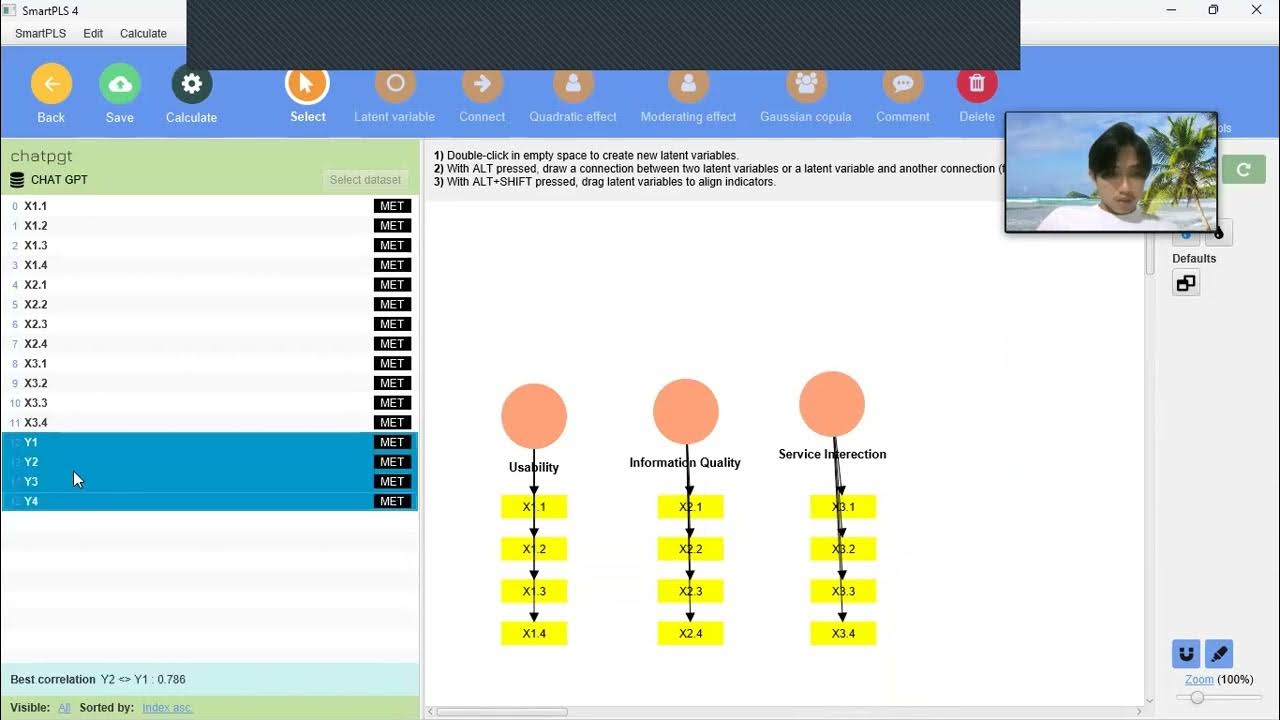 Structural Equation Modeling Website CHAT-GPT Webqual 4.0 F1E121021 - Muhammad Haikal Apresto ...