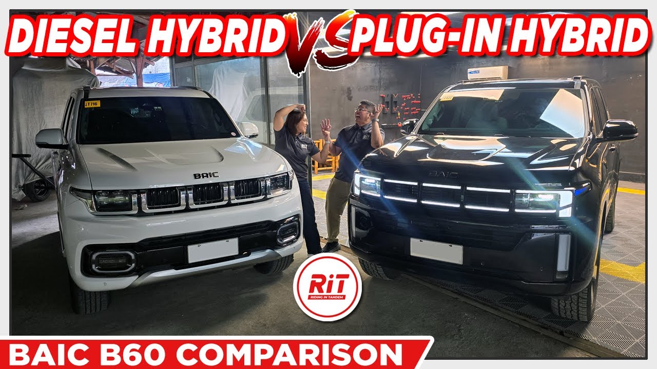 Baic B60 Beaumont | 7 Seater Full Sized SUV | Diesel Hybrid vs Plug-in ...