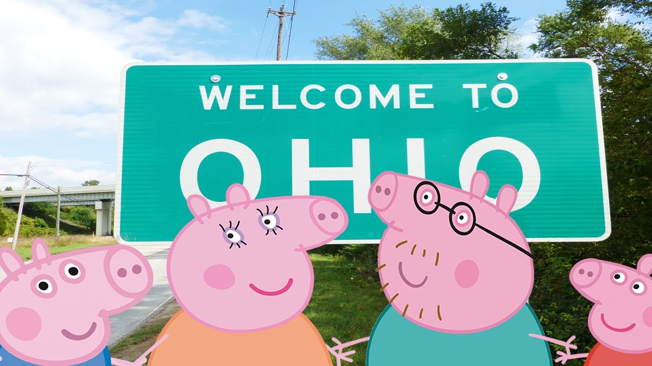 Hungry pigs in ohio - YouTube