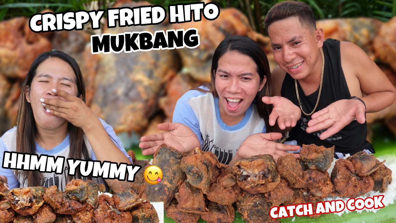 CRISPY FRIED HITO MUKBANG | CATCH AND COOK - YouTube