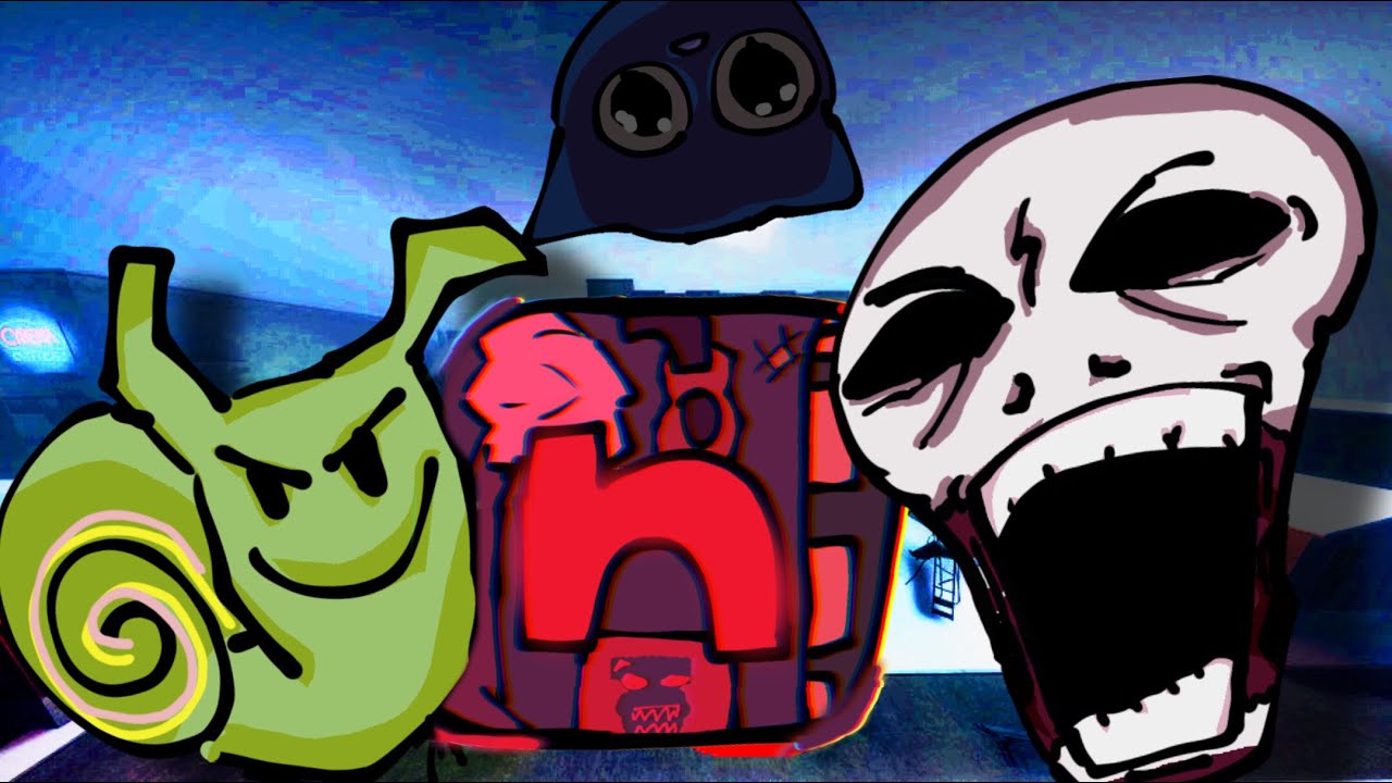 Fan art I drew for nicos nextbots (with ids) - YouTube